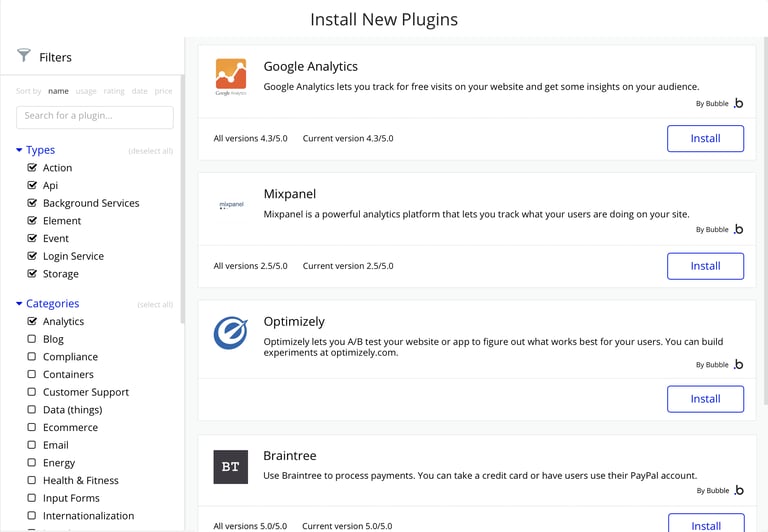 No-Code App Development Platform | Bubble